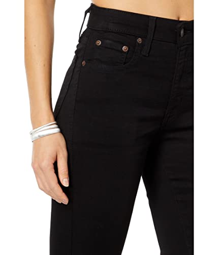 Levi's Women's 726 High Rise Flare Jeans, (New) Soft Black, 26 Regular