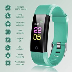 HLIXOZIY Smart Watches Fitness Trackers for Women Men, Activity Trackers with Heart Rate Blood Pressure Sleep Monitor, IP67 Waterproof Fitness Watch with Calorie Step Counter for iPhone Android Phone