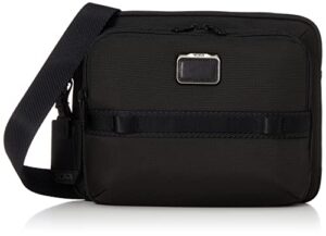 tumi - alpha bravo service crossbody - black