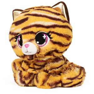 GUND P.Lushes Designer Fashion Pets Rebeca O’Roar Tiger Premium Stuffed Animal, Orange/Brown, 6”