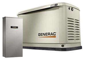 generac 7210 24kw air cooled guardian series home standby generator with 200-amp transfer switch - comprehensive protection - smart controls - versatile power - wi-fi connectivity - real-time updates