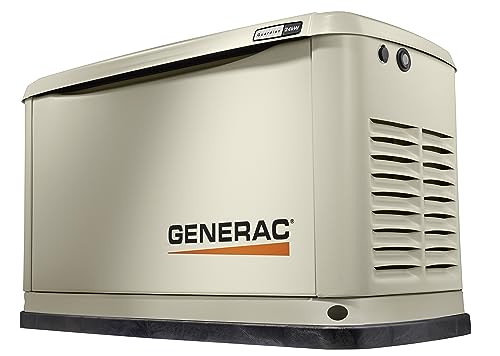 Generac 7210 24kW Air Cooled Guardian Series Home Standby Generator with 200-Amp Transfer Switch - Comprehensive Protection - Smart Controls - Versatile Power - Wi-Fi Connectivity - Real-Time Updates