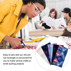 5PCS 19.7" x 19.7" Quilting Fabric Sewing Fabric Patchwork Printed Fabric Scraps Cotton Fabric for Sewing and Quilting