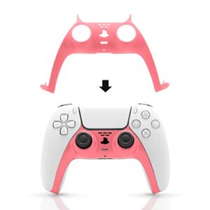 ps5 controller plate, playstation 5 controller faceplate, ps5 controller cover coral