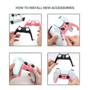 PS5 Controller Plate, Playstation 5 Controller Faceplate, PS5 Controller Cover Coral