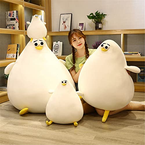 26/40cm Simulation Mother Hen Doll, Funny Fat Chicken Plush Toys, Cute Cartoon Chicken Pillow, Creative Gift (26.cm)