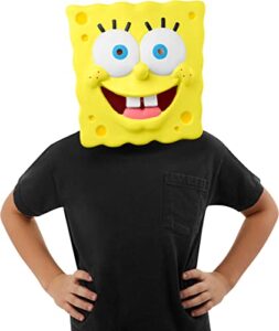 rubie's child's spongebob squarepants plastic mask, as shown, one size