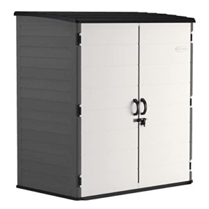 gxp 6x4 vertical shed 106 cu. ft storage outdoor all-weather construction