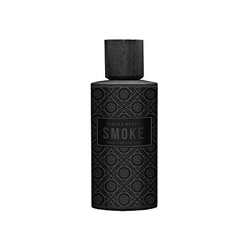 LUXODOR- Smoke- Black & Woody Perfum | Parfum for Men & Women | Unisex Perfum | Green & Wood Notes | Parties & Casual Wear-3.38 oz (100ml)