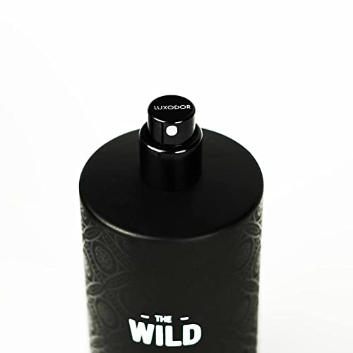 Luxodor- The Wild- Aromatic Fougere Perfum | Fragrance for Men | Eau De Parfum- Long Lasting Spray- Woody, Floral, Spicy & Musky- 3.38 oz (100ml)