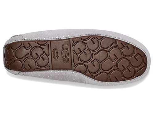 UGG Women's Ansley Metallic Spots Slipper, Pencil Lead, 5