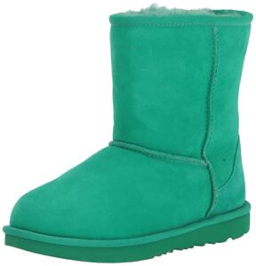 ugg kids classic ii fashion boot, emerald green, 6 us unisex toddler