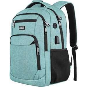 Paude School Backpack,15.6 Inch Laptop Backpack Women Bookbag Rucksack for Teen Girls,School Bags for Teens