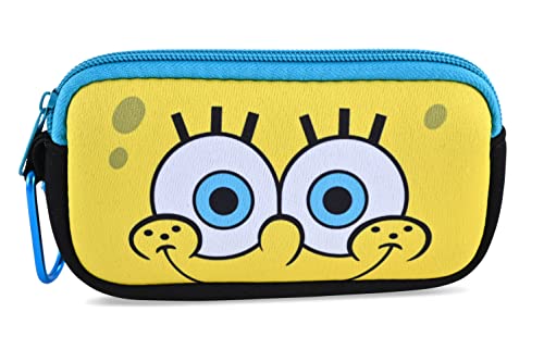 Nickelodeon SpongeBob SquarePants Boys Sunglasses for Kids and Glasses Case Set Eyewear for Toddlers (OS, Yellow)