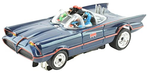 Auto World x Premium Hobbies Blue Comic Book 1966 Batman Batmobile HO Scale Slot Car CP7811