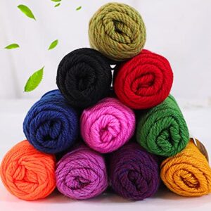 3-Pack Baby Alpaca Wool Blend Yarn Worsted Weight Fashion Collection Art Crafts Crochet and Knitting Sunny Cat Premium Brand ( White)