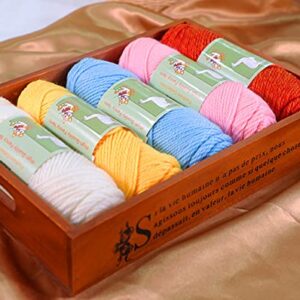 3-Pack Baby Alpaca Wool Blend Yarn Worsted Weight Fashion Collection Art Crafts Crochet and Knitting Sunny Cat Premium Brand ( White)