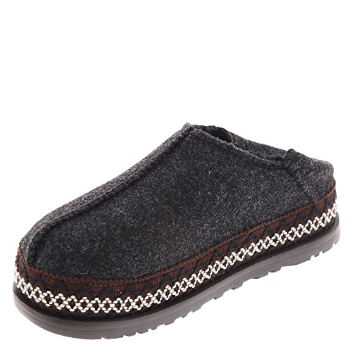 UGG Women's Refelt Tasman Moccasin, Black, 5