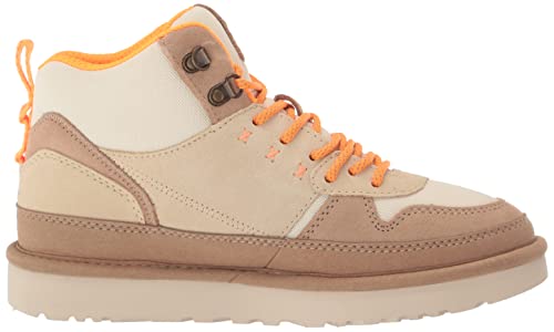 UGG Women's Highland HI Heritage Sneaker, Sand, 6