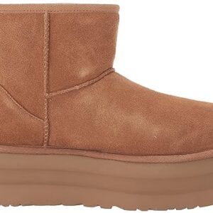 UGG Women's Classic Mini Platform Boots, Chestnut, 9