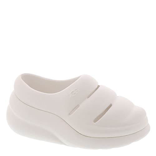 UGG Women's Sport Yeah Clog, Bright White, 9