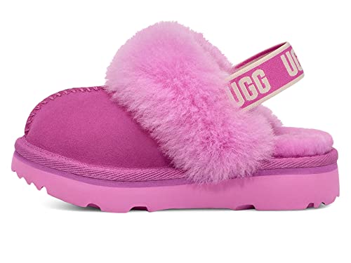 UGG Girls T FUNKETTE Slipper, Purple Ruby, 7 Toddler