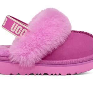 UGG Girls T FUNKETTE Slipper, Purple Ruby, 7 Toddler