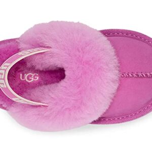 UGG Girls T FUNKETTE Slipper, Purple Ruby, 7 Toddler