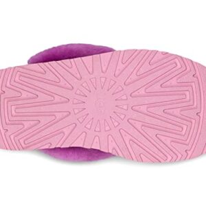 UGG Girls K FUNKETTE Slipper, Purple Ruby, 5 Big Kid