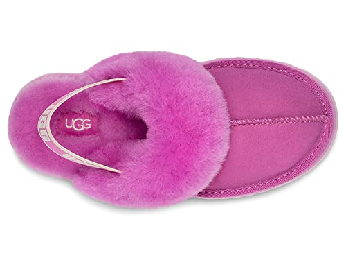 UGG Girls K FUNKETTE Slipper, Purple Ruby, 5 Big Kid