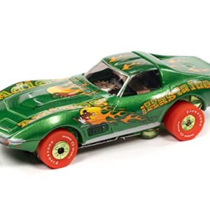 Auto World Thunderjet R33 Looney Tunes Speedy Gonzales - 1971 Chevy Corvette HO Scale Slot Car