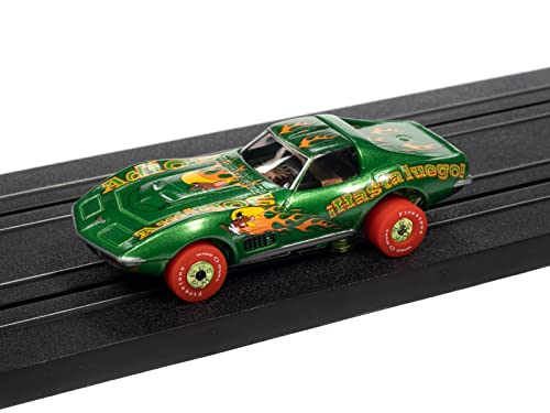 Auto World Thunderjet R33 Looney Tunes Speedy Gonzales - 1971 Chevy Corvette HO Scale Slot Car