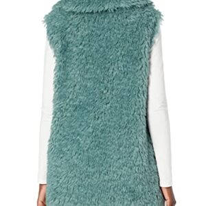 UGG Women's Tammie Faux Fur Vest, Aloe Vera, XL