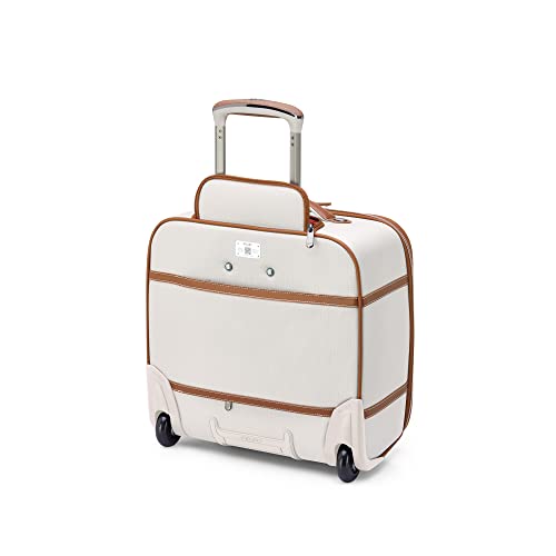 DELSEY Paris Chatelet 2.0 Softside Luggage Under-Seater with 2 Wheels, Angora, Carry-on 16 Inch