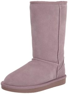 koolaburra by ugg unisex-child koola tall boot, elderberry, 3 little kid