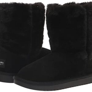 Koolaburra by UGG Unisex-Child Aubrei Short Boot, Black, 13 Little Kid