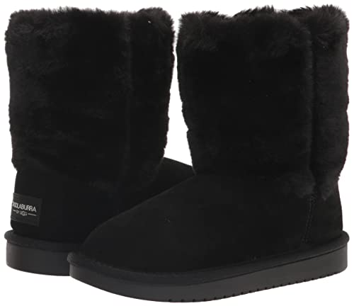 Koolaburra by UGG Unisex-Child Aubrei Short Boot, Black, 13 Little Kid