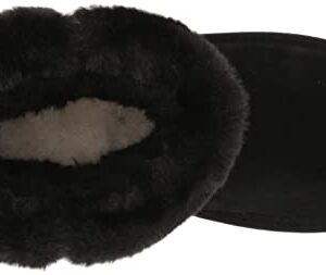 Koolaburra by UGG Unisex-Child Aubrei Short Boot, Black, 13 Little Kid