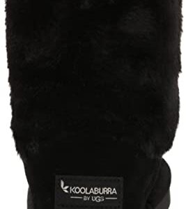 Koolaburra by UGG Unisex-Child Aubrei Short Boot, Black, 13 Little Kid