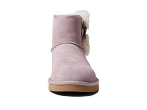 koolaburra by ugg women's victoria mini fashion boot, elderberry, 10