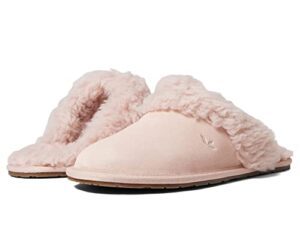 koolaburra by ugg women's milo slipper, peach whip, 11