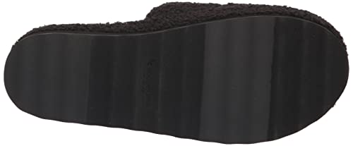 Koolaburra by UGG Women's PEACHEE Slide Slipper, Black, 8