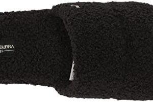 Koolaburra by UGG Women's PEACHEE Slide Slipper, Black, 8