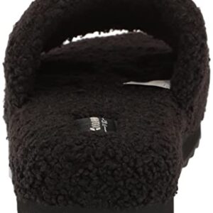 Koolaburra by UGG Women's PEACHEE Slide Slipper, Black, 8