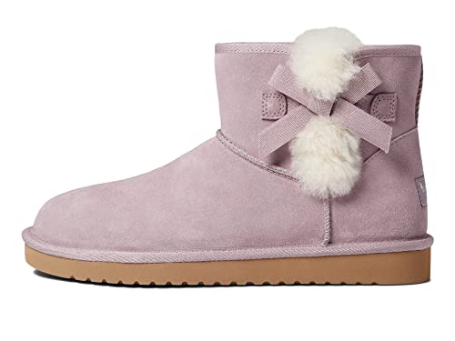 Koolaburra by UGG Women's Victoria Mini Fashion Boot, Elderberry, 6