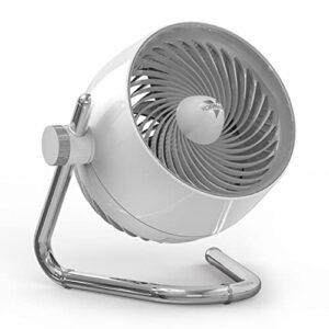 vornado pivot5 whole room air circulator fan with 3 speeds, rotating axis,white