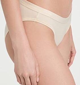 Calvin Klein Women's Form to Body Bikini Panty, Stone, 2X