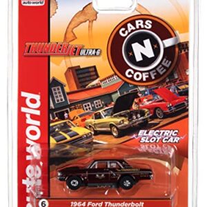 Auto World Thunderjet 1964 Ford Thunderbolt (Maroon) HO Scale Slot Car