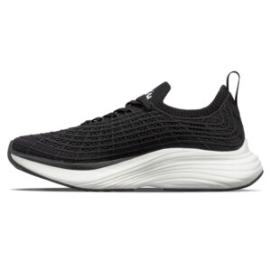 athletic propulsion labs (apl) techloom zipline black/white 10 d (m)