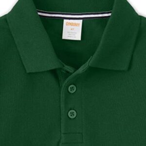 Gymboree Boys and Toddler Short Sleeve Polo Shirt, Fir Green, 6